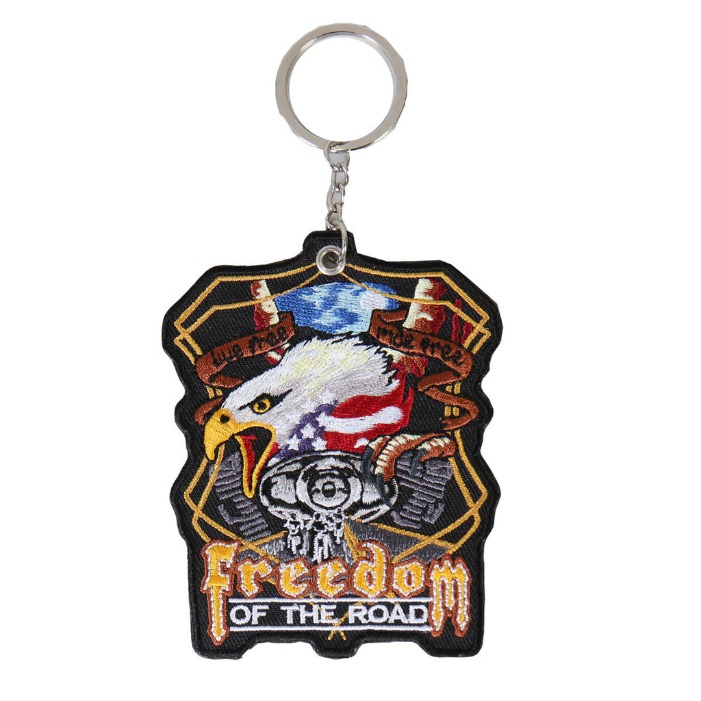 KEY CHAIN PATCH MIDNIGHT EAGLE – The Biker Store