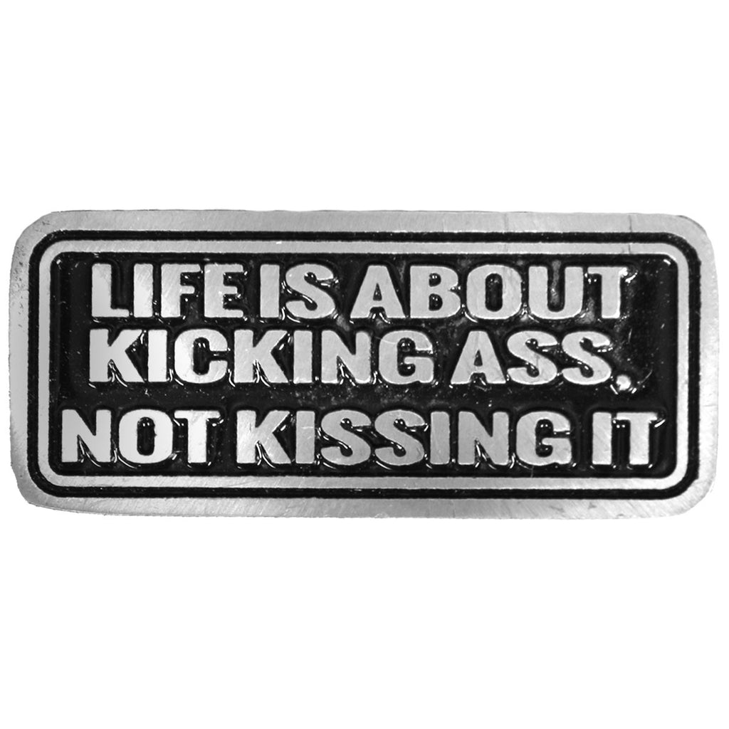 PIN KICKING ASS – The Biker Store