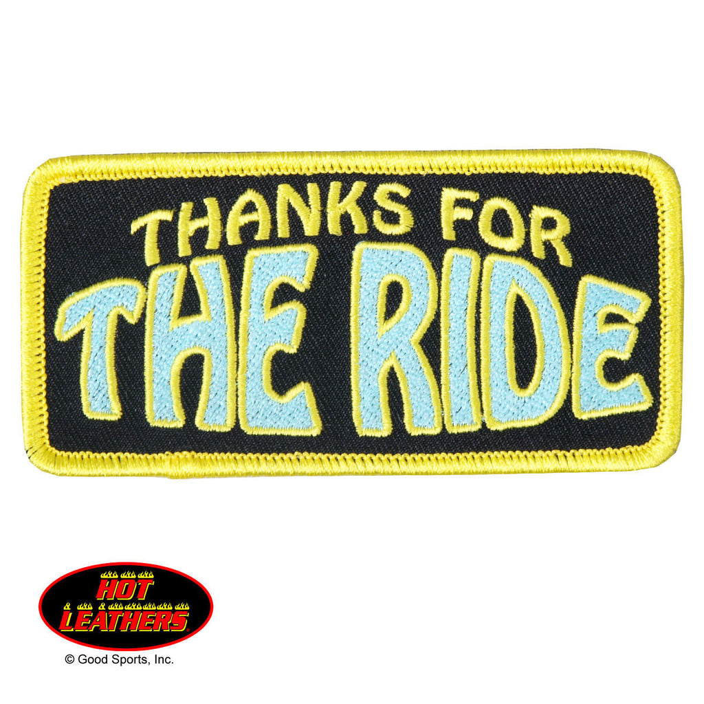 PATCH THANKS FOR THE RIDE – The Biker Store