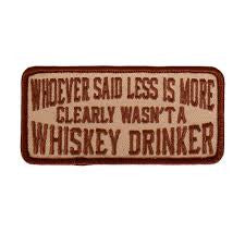 PATCH WHISKEY DRINKER – The Biker Store