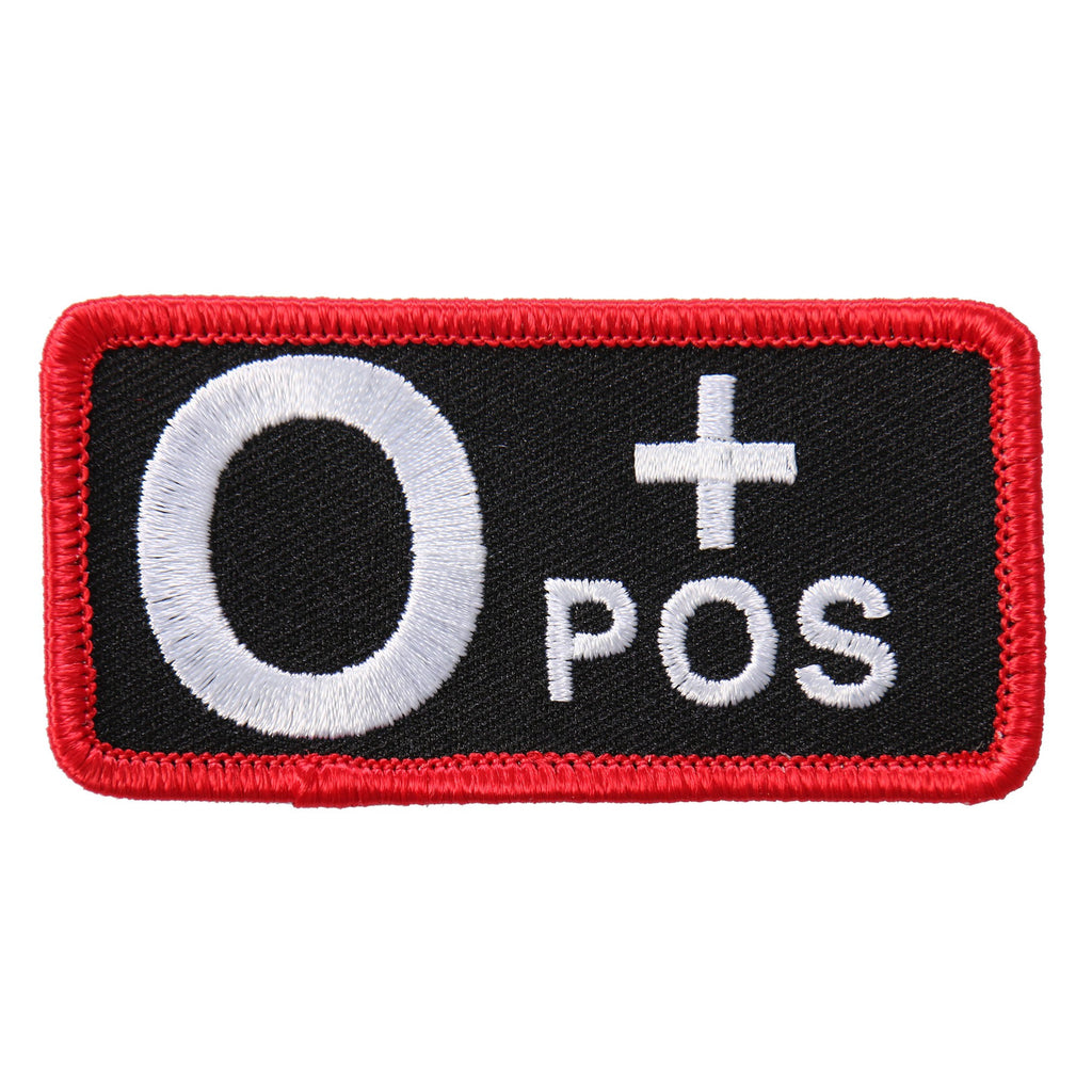 PATCH BLOOD TYPE O POS – The Biker Store